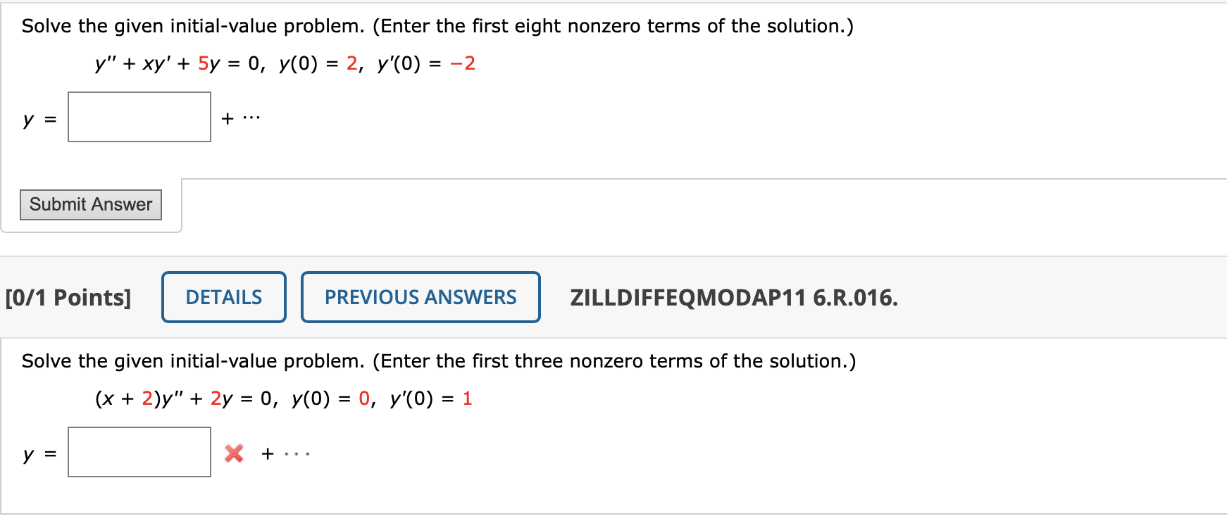 Solved Solve the given initial-value problem. (Enter the | Chegg.com