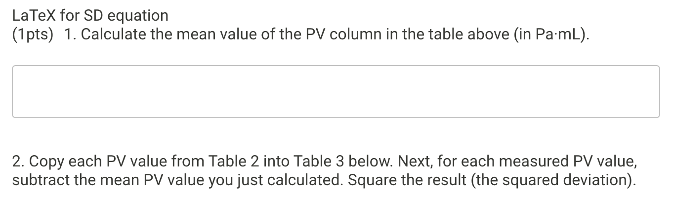 Solved Are you completing this experiment online? Yes Data | Chegg.com