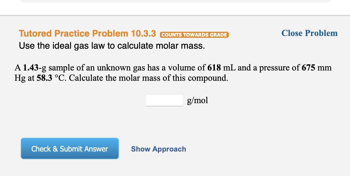 Solved Close Problem Tutored Practice Problem 10 3 3 Counts