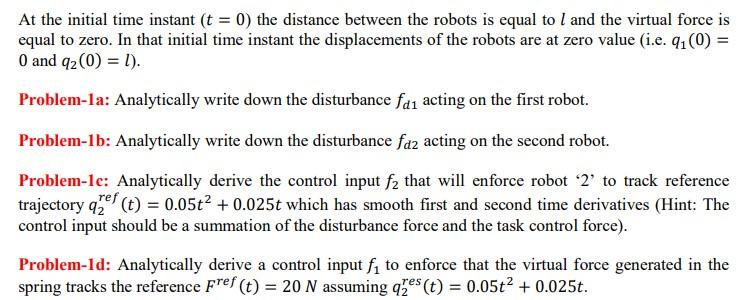 Solved SYSTEM-1: Two mobile robots ' R1 ' and ' R2 ' with | Chegg.com