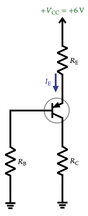 Solved The p-n-p transistor is to be biased into | Chegg.com