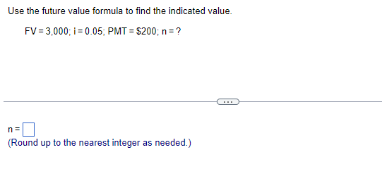 Solved Use the future value formula to find the indicated | Chegg.com