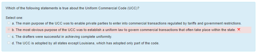 Solved Which of the following statements is true about the | Chegg.com