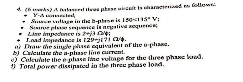 Solved Show me ﻿the steps to ﻿solve( 6 ﻿marks) ﻿A balanced | Chegg.com