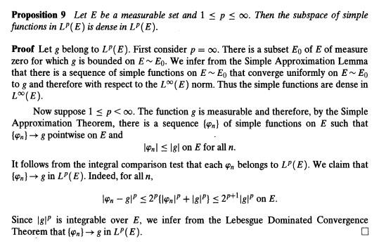 Solved Proposition 9 Let E be a measurable set and 1