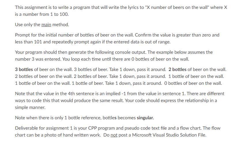 Solved This assignment is to write a program that will write | Chegg.com