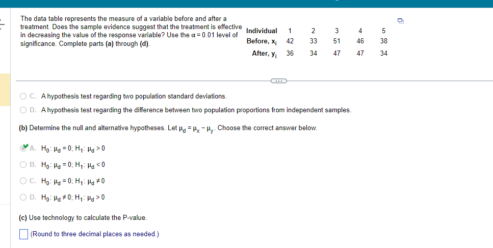 Solved The data table represents the measure of a variable | Chegg.com