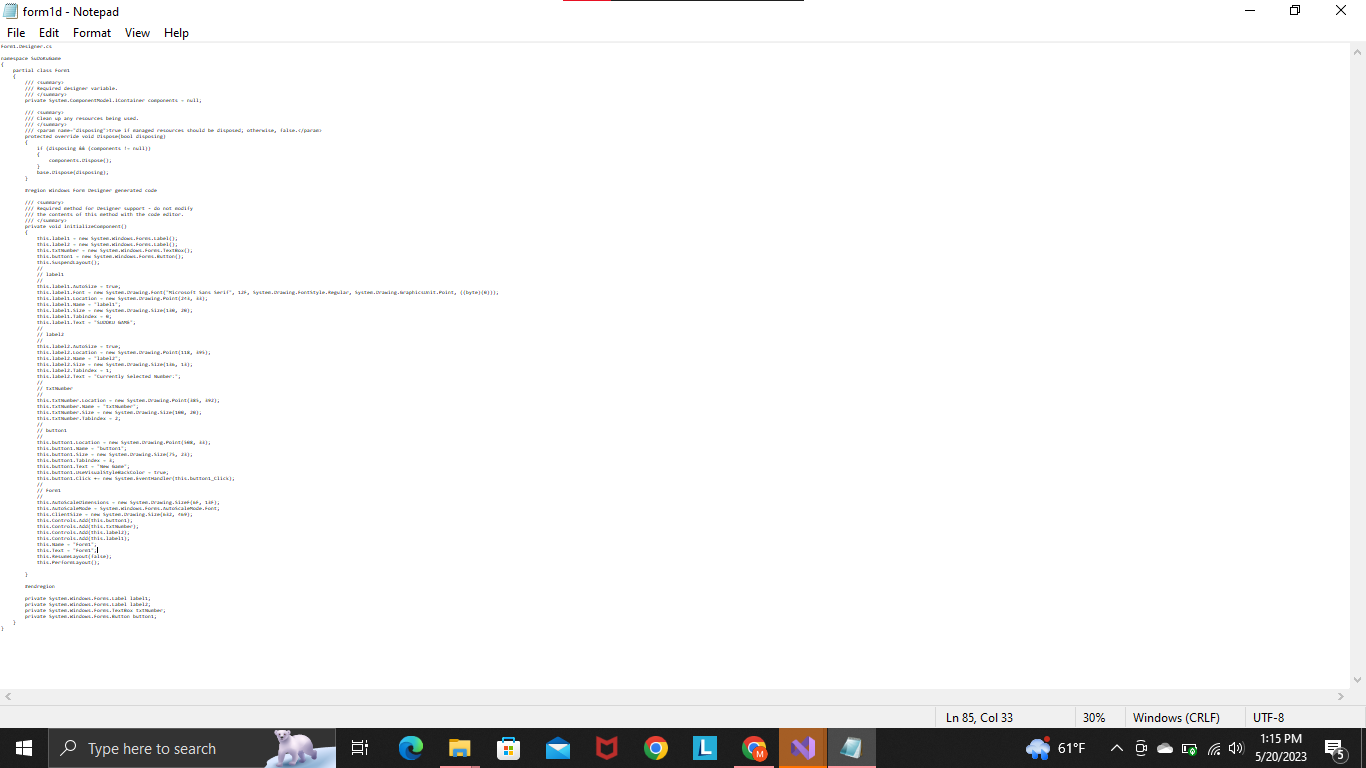 Solved program.cs using System; using System. | Chegg.com