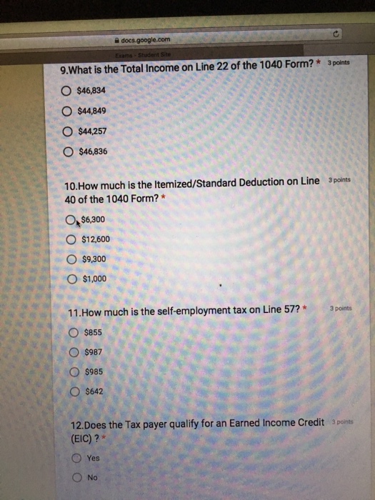 Solved PROBLEM 1 Gary M. Barone (SSN 032-54-8896, born | Chegg.com