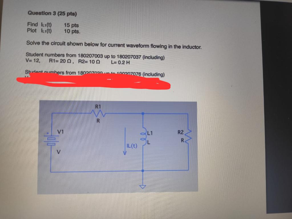 Solved Question 3 (25 pts) Find lui(t) Plot lui(t) 15 pts 10 | Chegg.com