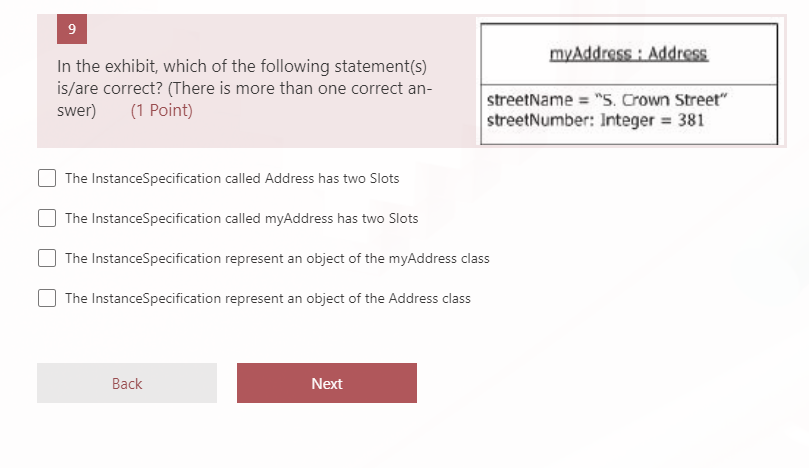 Solved In the exhibit, which of the following statement(s) | Chegg.com