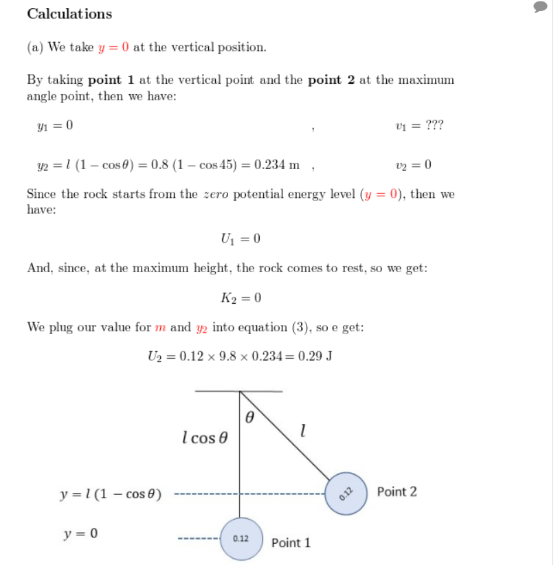 Solved A small rock with mass 0.12 kg is fastened to a | Chegg.com