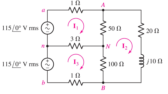 Solved Determine the current, voltage and power through each | Chegg.com