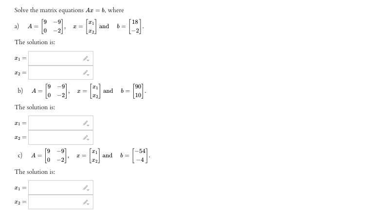 Solved (a) Find the inverse of the matrix 4 -4 2 1 197 -7 A= | Chegg.com
