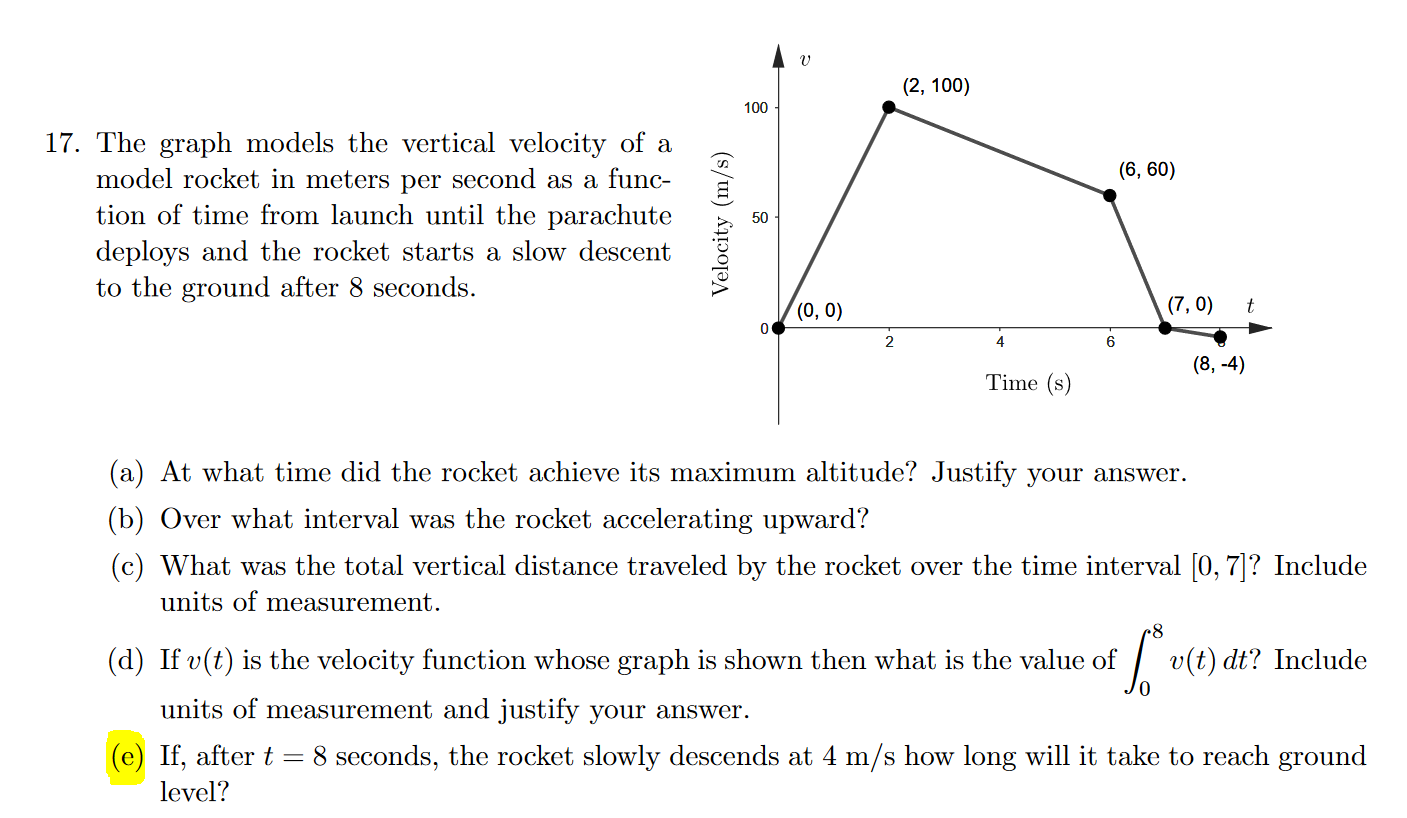 Solved I only need help with part E. The answer is 112 | Chegg.com