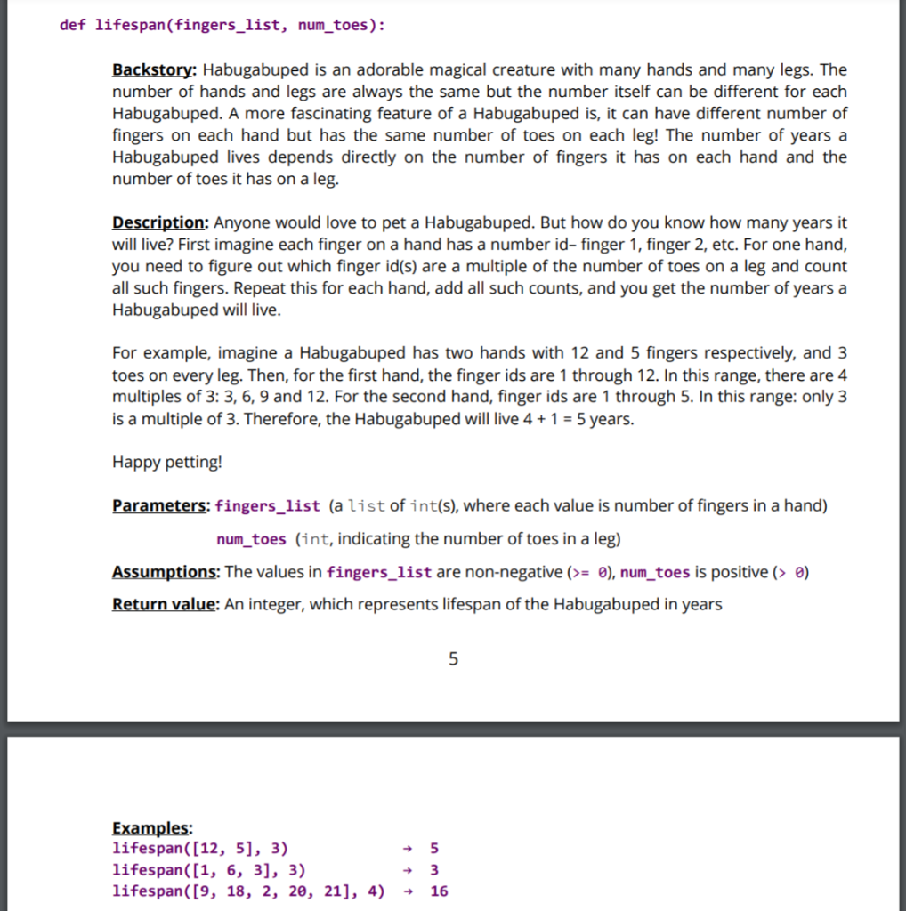 Solved The following are the functions you must implement | Chegg.com