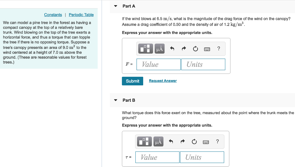 Solved We can model a pine tree in the forest as having a | Chegg.com