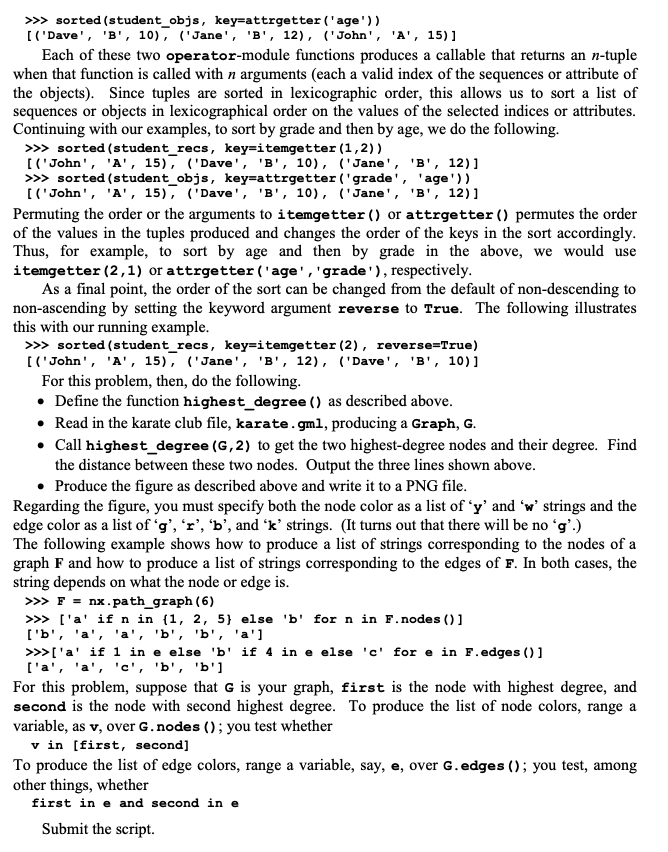 3 (4 pts.). From Mark Newman's Network Data Sets | Chegg.com