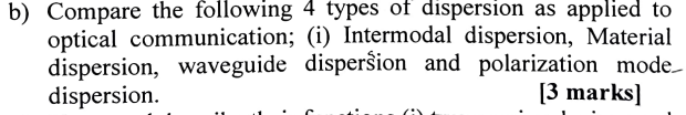 Solved b) Compare the following 4 types of dispersion as | Chegg.com