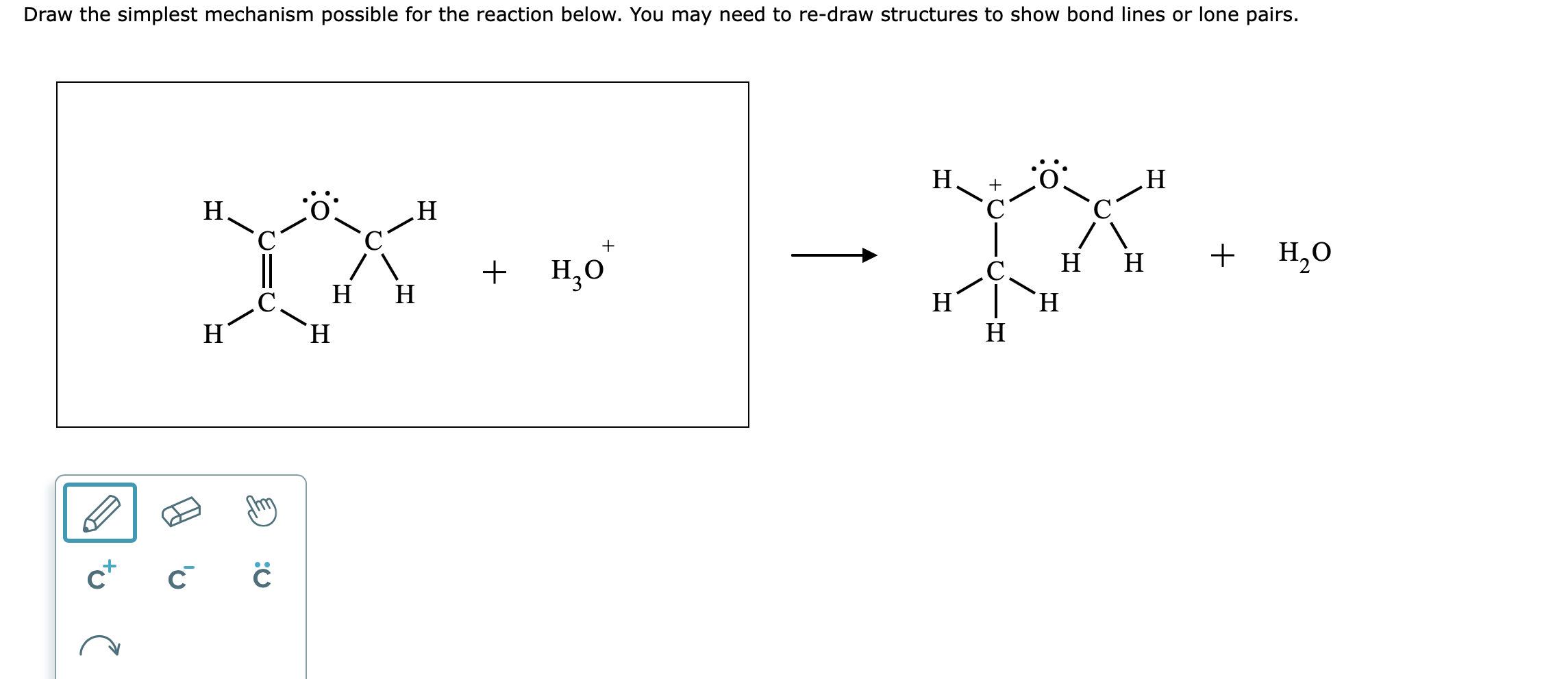 Solved Draw the simplest mechanism possible for the reaction | Chegg.com Solved Draw the simplest mechanism possible for the reaction | Chegg.com