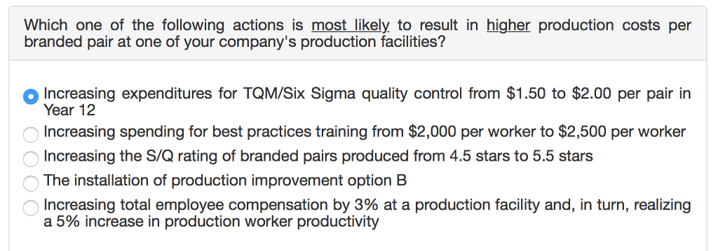 Solved Which one of the following actions is most_likely to | Chegg.com