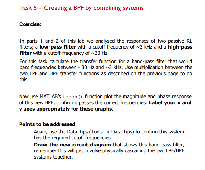 Part 3: Cascading LTI Systems Time-domain: In part 1 | Chegg.com