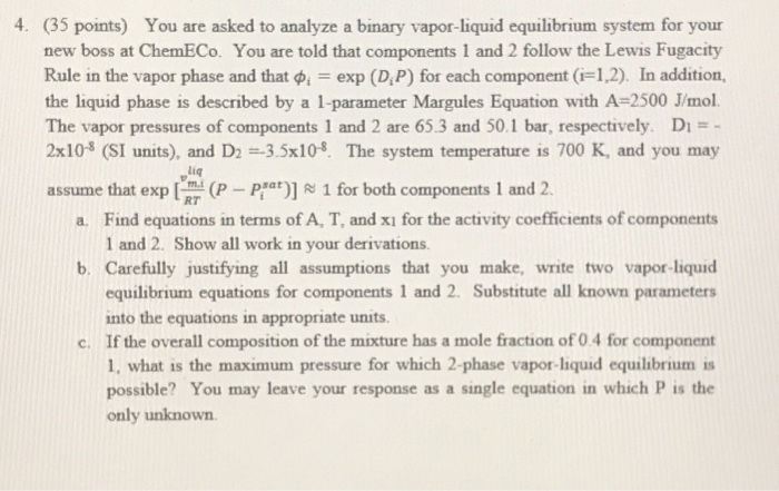 4. (35 points) You are asked to analyze a binary | Chegg.com
