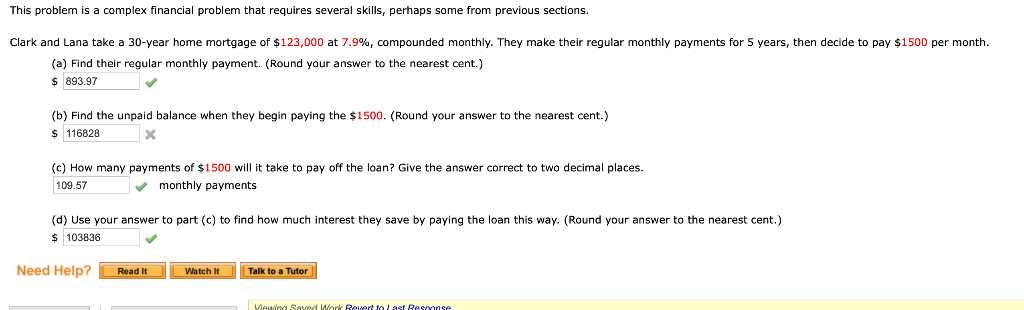 Solved This problem is a complex financial problem that | Chegg.com