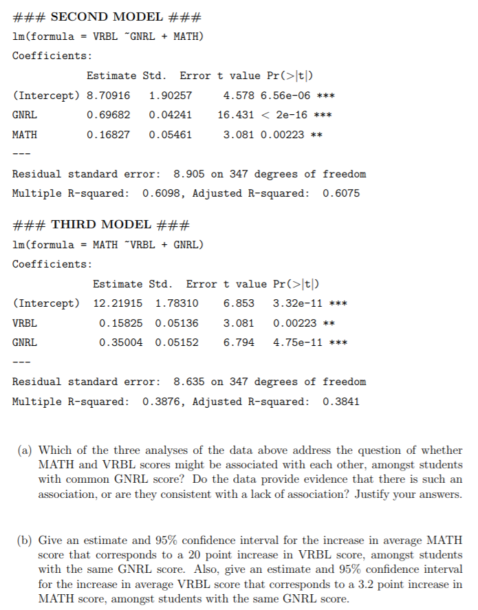 Solved 3. (8 marks) A researcher has a dataset comprised of | Chegg.com