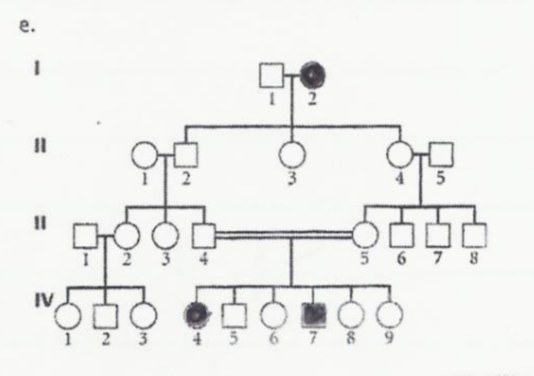 Solved Indicate The Most Probable Mode Of Inheritance For