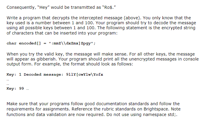 Solved Program Specification For This Program We Will 2053