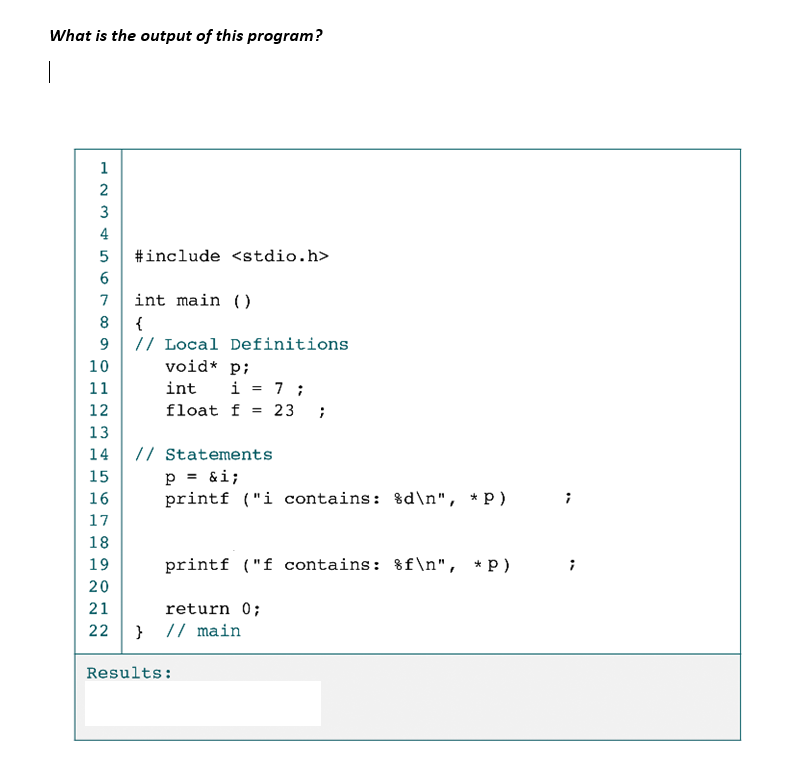 Solved What is the output of this program? w NP 3 4 5 | Chegg.com