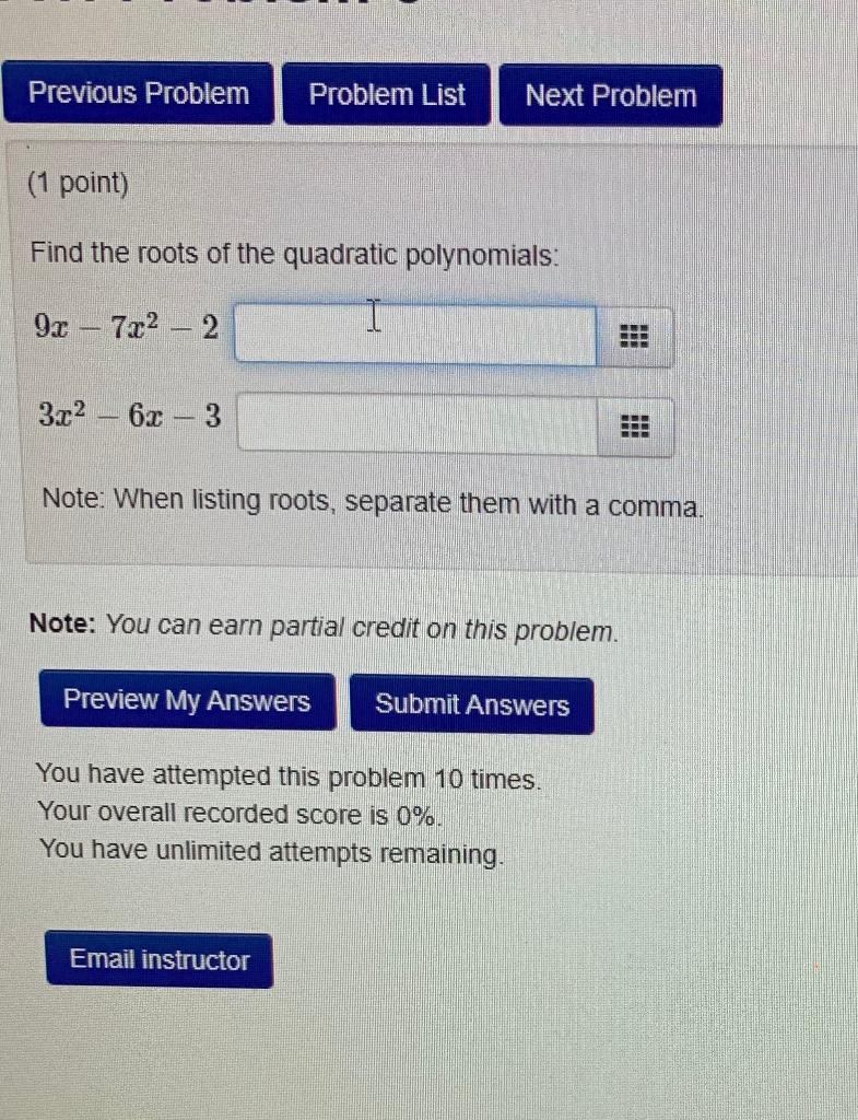 Solved Previous Problem Problem List Next Problem 1 Point 5655