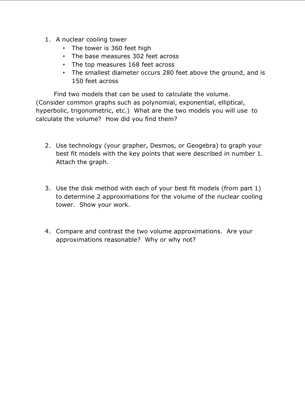 CHAPTER 6 LAB: VOLUME A cooling tower is a heat | Chegg.com