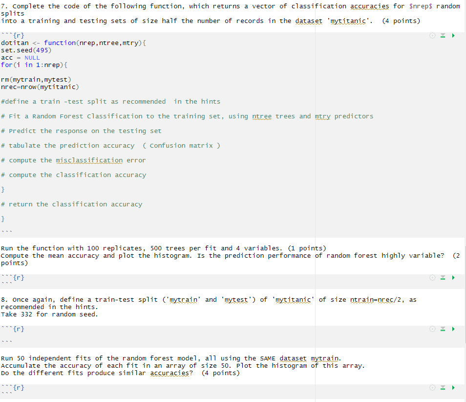 # Problem 1: Surviving the Titanic (32 points) Load | Chegg.com