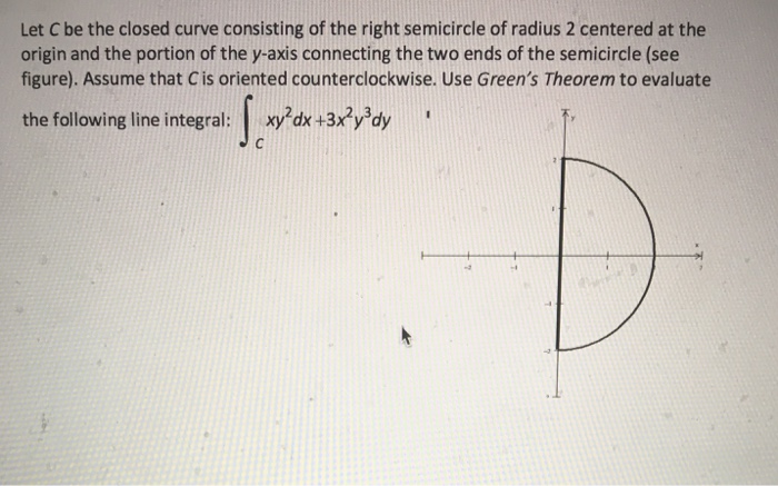 Solved Let C be the closed curve consisting of the right | Chegg.com