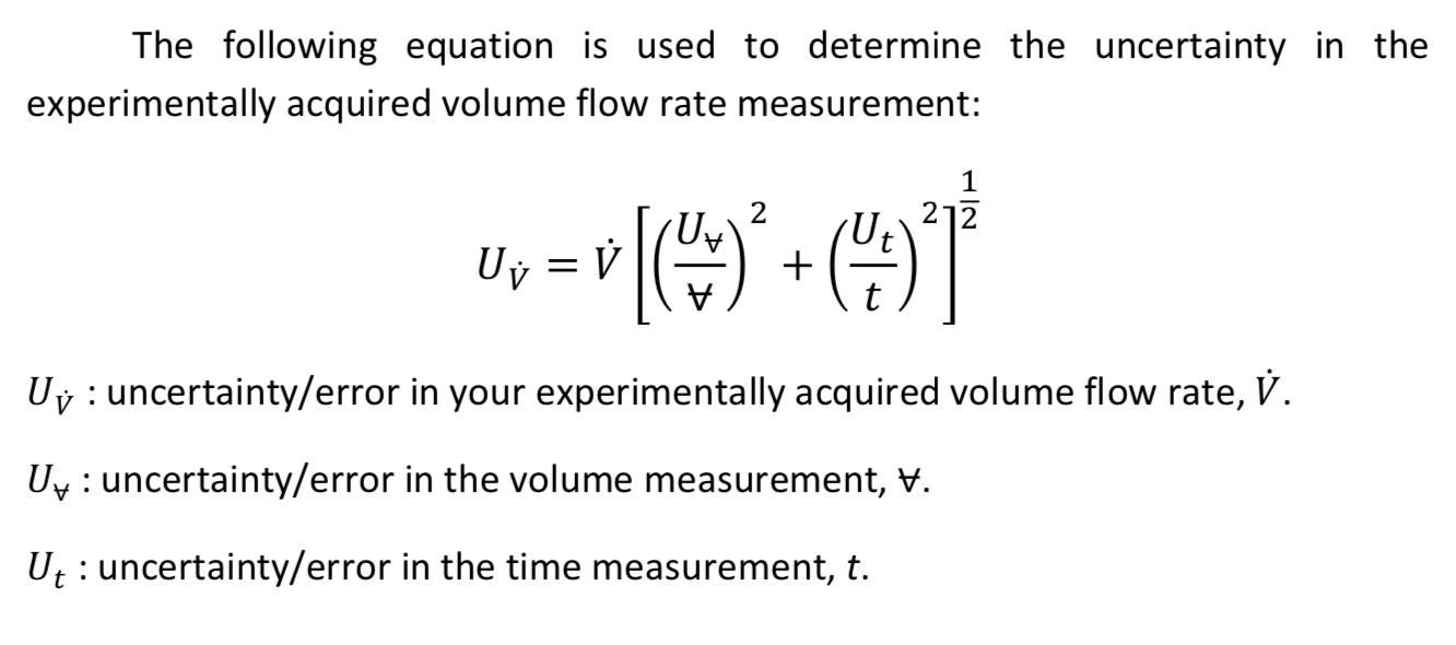 Solved The following equation is used to determine the | Chegg.com