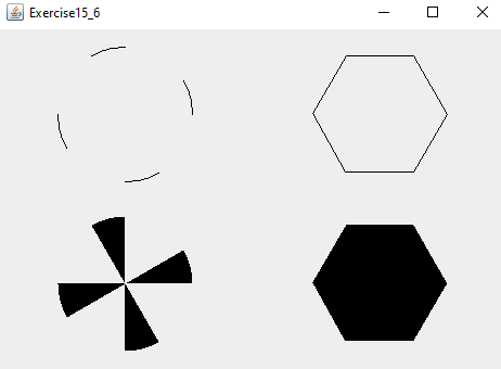 Solved The FigurePanel class in Listing 15.3 can display | Chegg.com