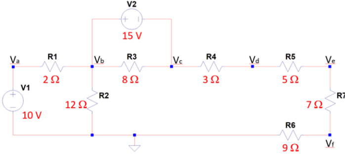 Solved 1. How many Essential Nodes are in the circuit and | Chegg.com