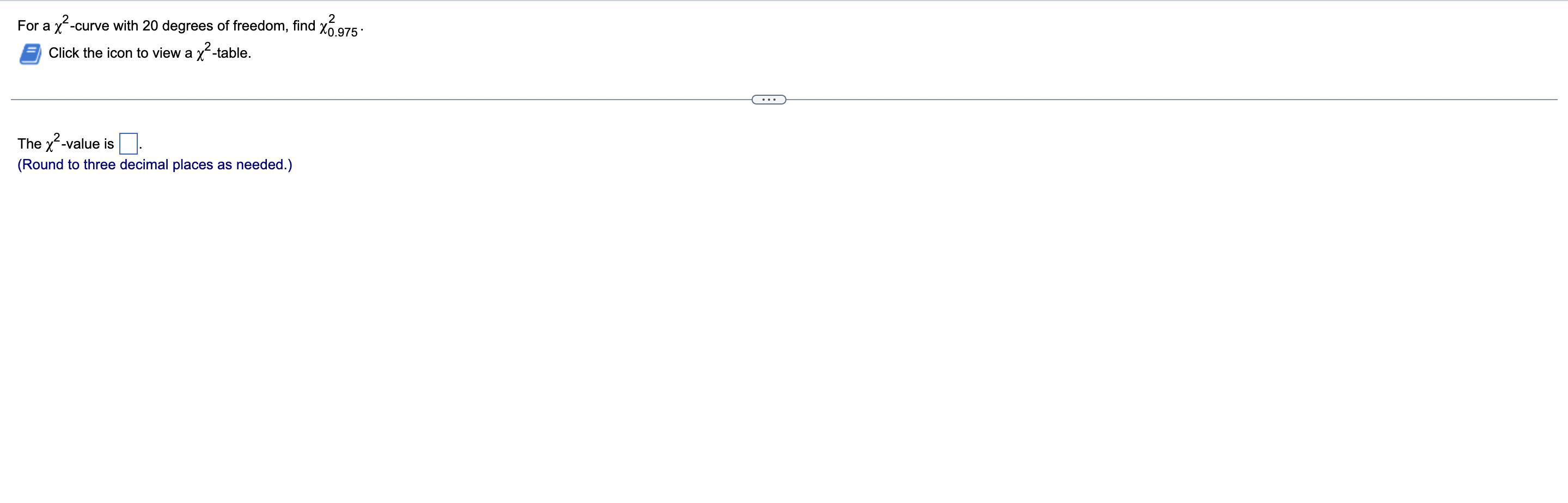 Solved 2 For a x2-curve with 20 degrees of freedom, find | Chegg.com