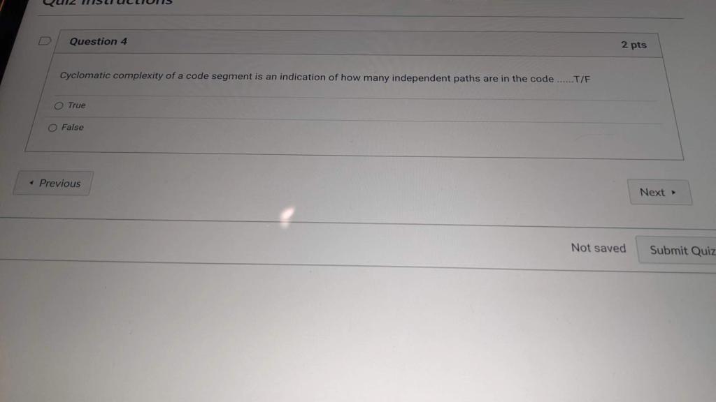 Solved ㅍCyclomatic complexity of a code segment is an | Chegg.com