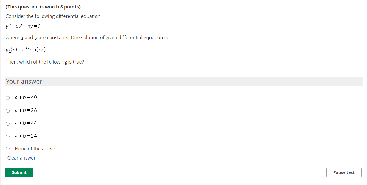 Solved (This question is worth 8 points) Consider the | Chegg.com