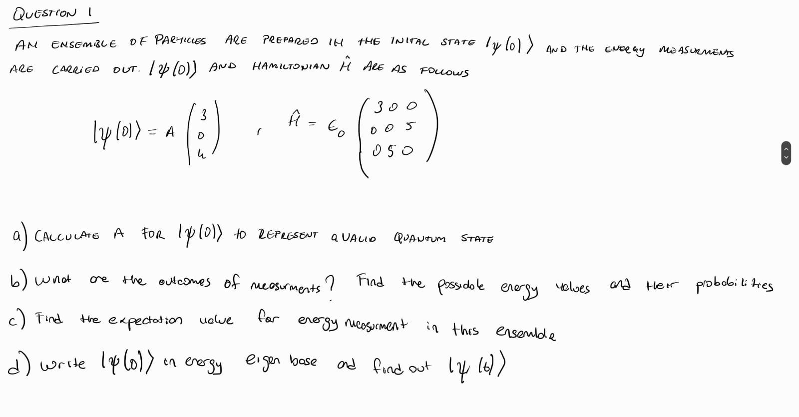 Solved For a system with unit angular momentum, components | Chegg.com