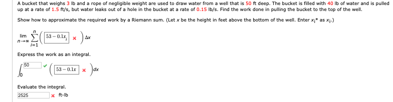 Solved A variable force of 4x .-2 pounds moves an object | Chegg.com