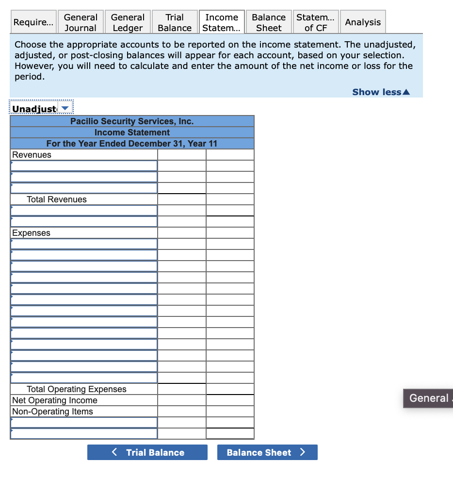 Solved Chapter 11 Comprehensive Problem The trial balance of | Chegg.com