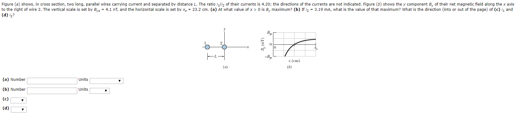 Solved Figure (a) shows, in cross section, two long, | Chegg.com