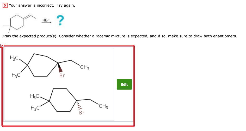 Solved Your answer is incorrect. Try again. 2 HBr Draw the | Chegg.com Solved Your answer is incorrect. Try again. 2 HBr Draw the | Chegg.com