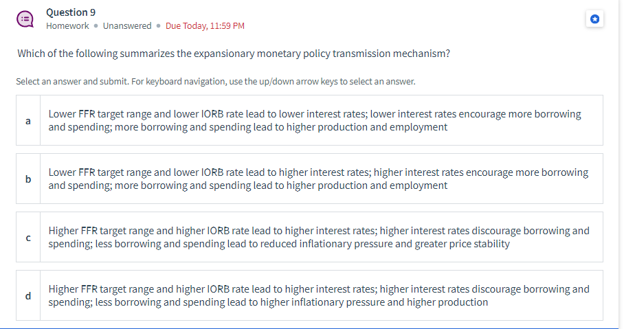 Solved Question 3 Homework - Unanswered - Due Today, 11:59 | Chegg.com