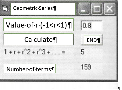 Solved Geometric-Series Value-of-r.(-1 | Chegg.com