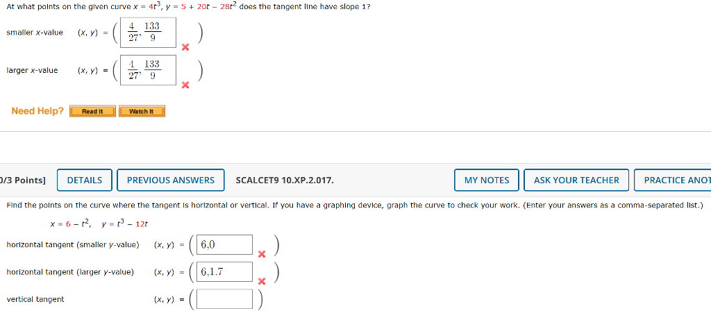 Solved At what polnts on the glven curve x=4t3,y=5+20t−28t2 | Chegg.com
